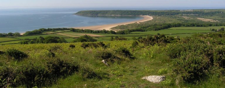 Oxwich Bay beach in the Gower Peninsula | Gower Holidays