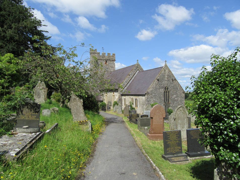 St Rhidian & St Illtyd Church, Llanrhidian in the Gower Peninsula