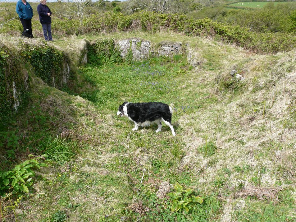 St Mary's Chapel, Penmaen Burrows in the Gower Peninsula